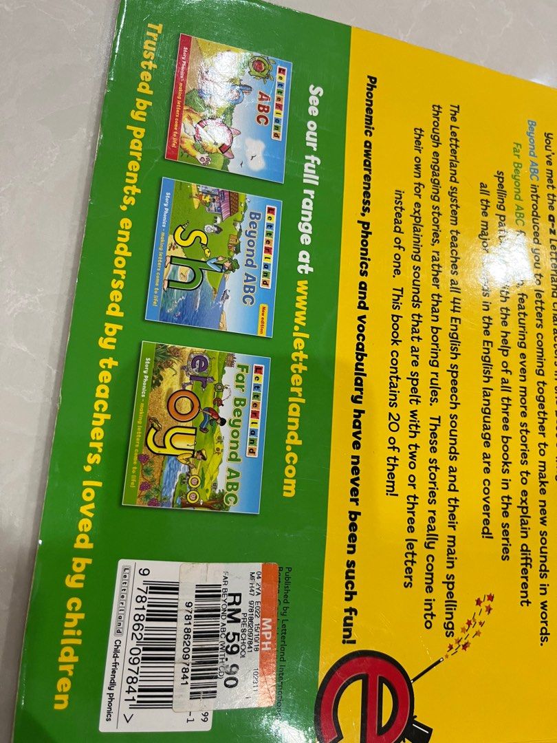 Letterland Flip Flap Phonics and Far Beyond ABC, Hobbies & Toys, Books ...