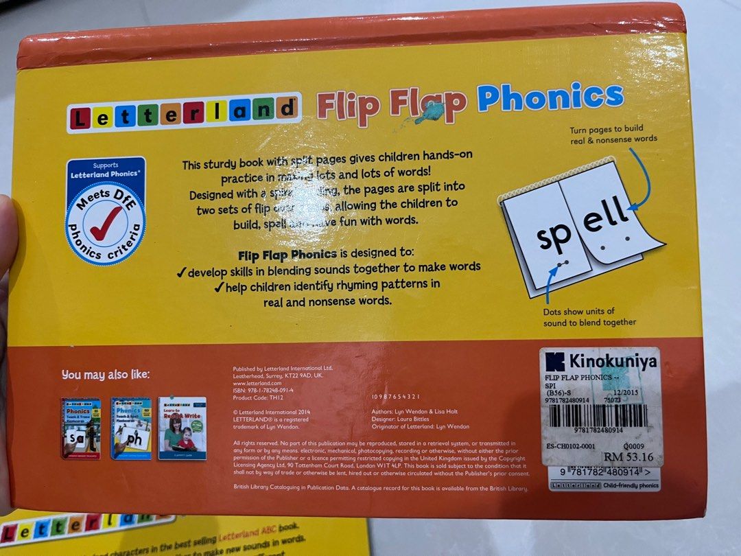 Letterland Flip Flap Phonics and Far Beyond ABC, Hobbies & Toys, Books ...