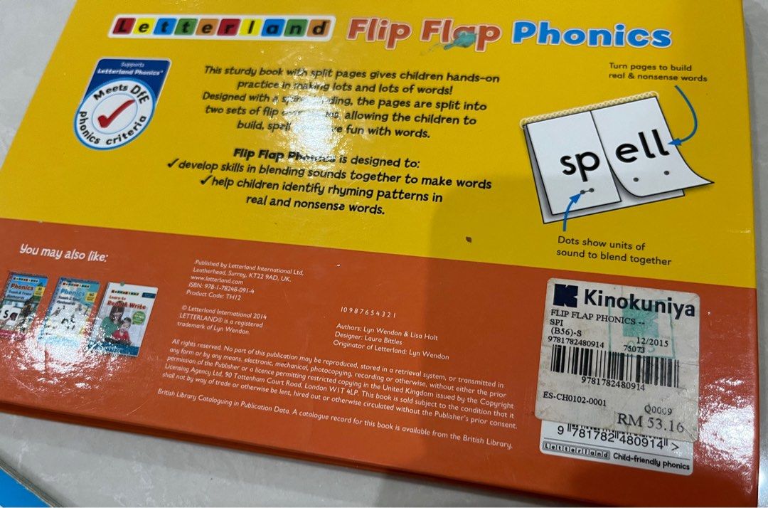 Letterland Flip Flap Phonics and Far Beyond ABC, Hobbies & Toys, Books ...