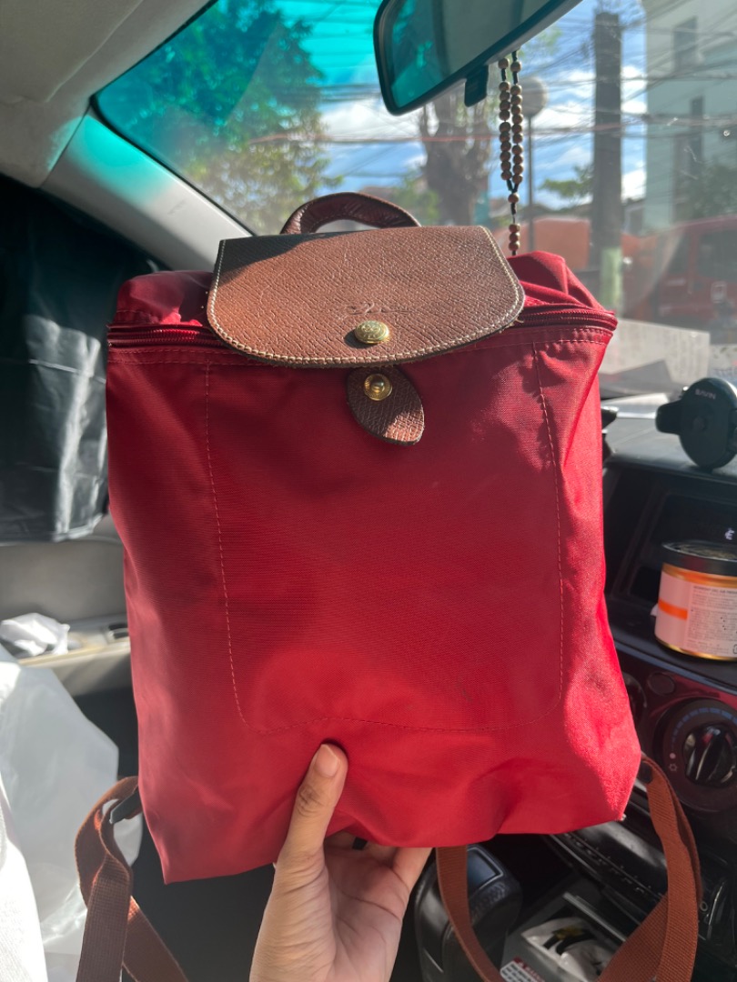 Longchamp backpack original, Women's Fashion, Bags & Wallets, Backpacks ...