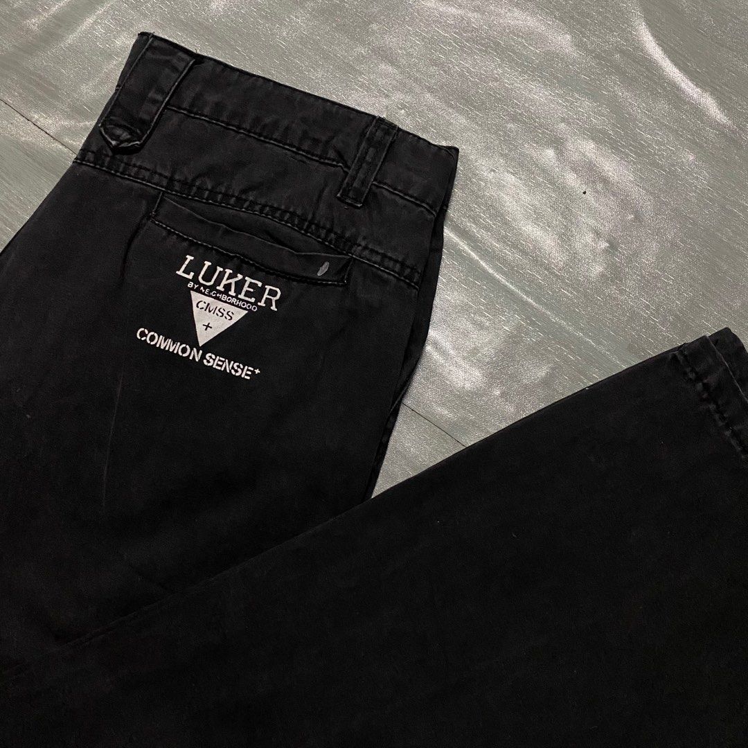 Luker By Neighborhood x Common Sense Pants x Streetwear Hypebeast / Stussy Hysteric Glamour Bape ...