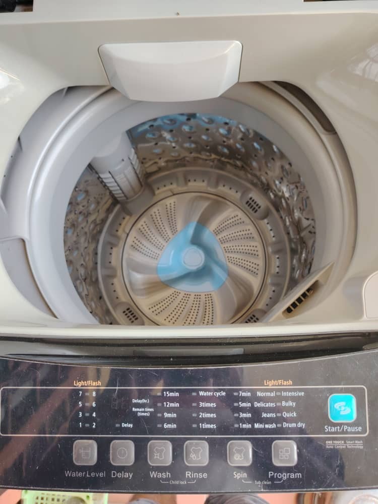 Midea Fully Automatic Washing Machine 7.5 Kg, TV & Home Appliances ...