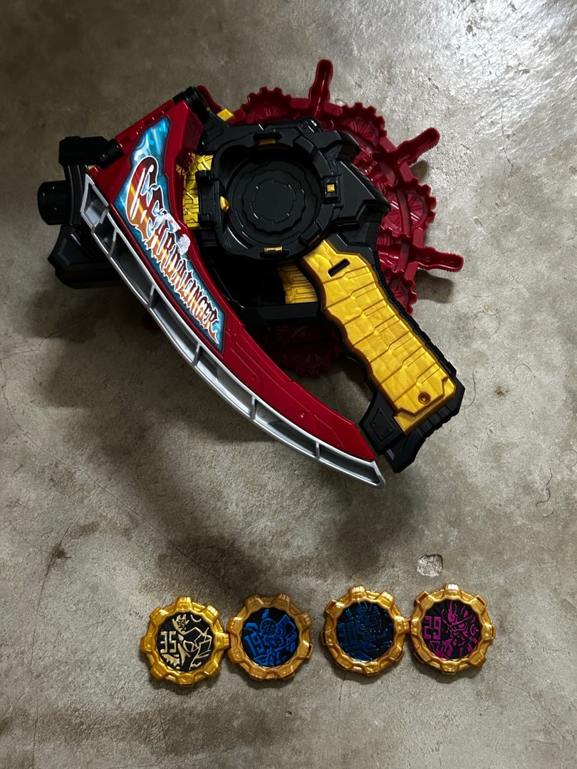 (MISSING PART) DX Kikai Sentai Zenkaiger Geardalinger + 4 Sentai Gears ...