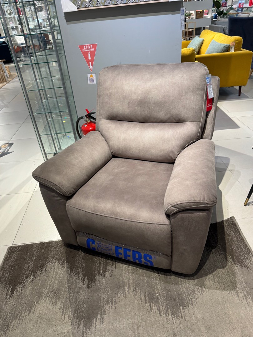 SOFA RECLINING CHEERS RECLINER INFORMA, Perabotan Rumah di Carousell