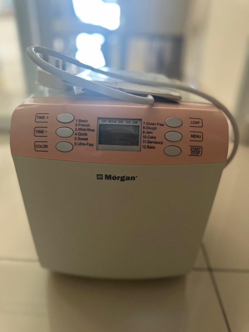 Morgan bread maker, TV & Home Appliances, Kitchen Appliances, Breadmakers on Carousell
