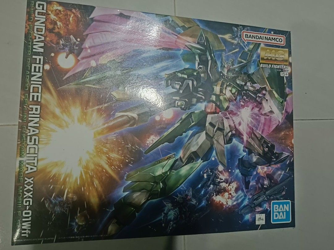 Ori Bandai MG - MGBF Gundam Fenice Rinascita - 1/100 Scale - Build ...