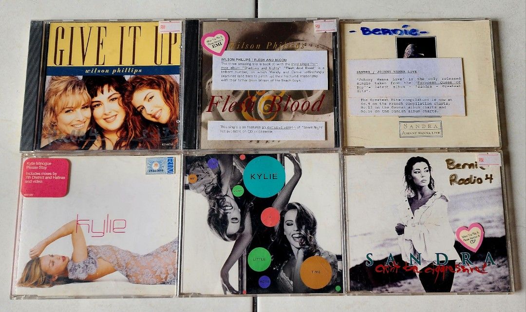 ORIGINAL ENGLISH CD FOR SALE ( RM 45 EACH COPY ) ( PART 1 ) CD, Hobbies ...