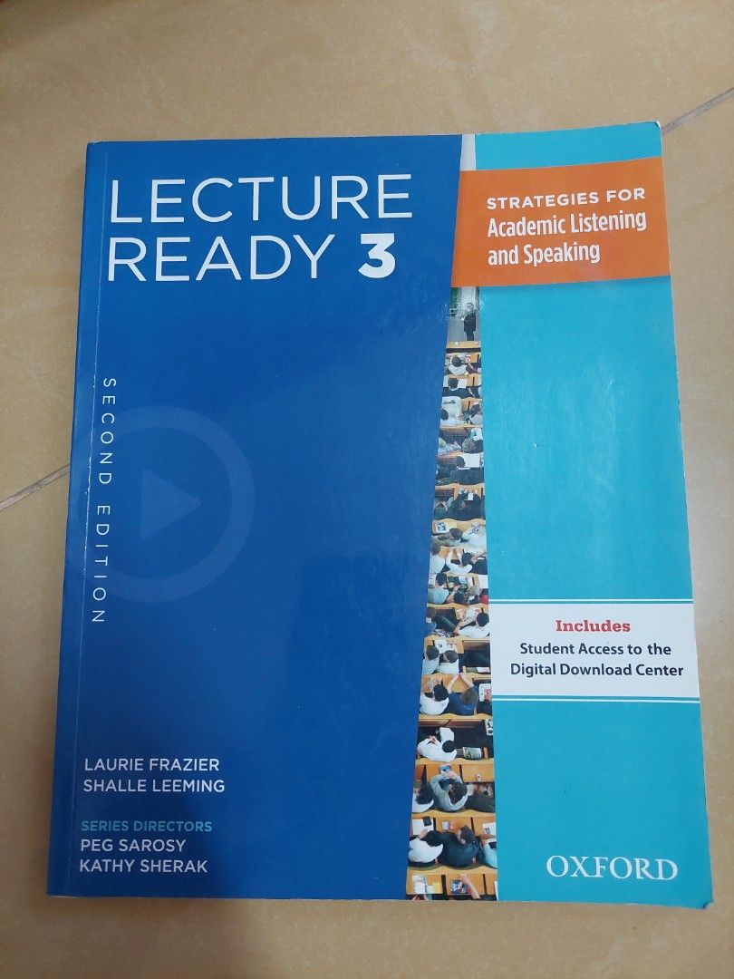 [Oxford] Lecture Ready 3, Hobbies & Toys, Books & Magazines, Assessment Books on Carousell