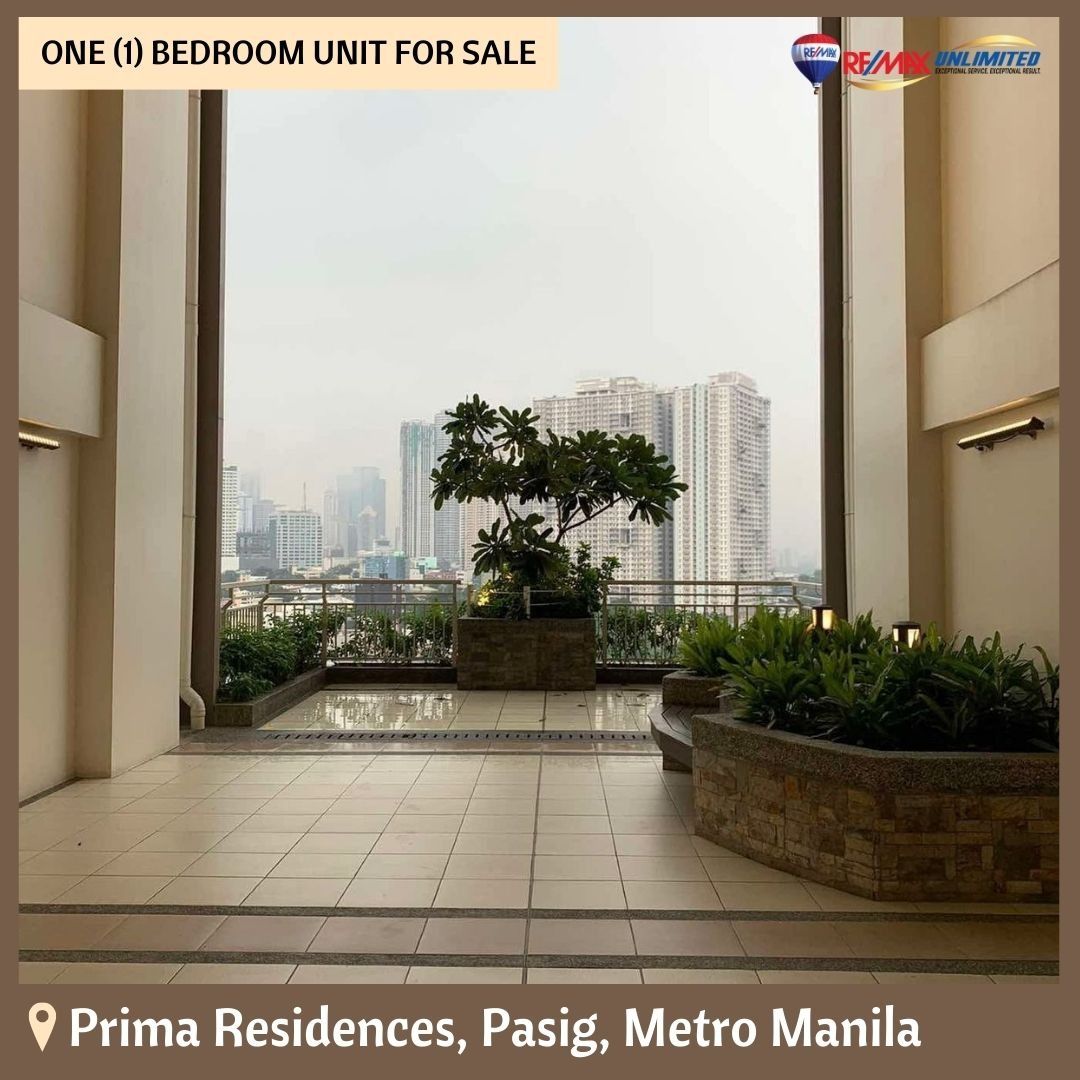 PD0578 - Prisma Residences One (1) Bedroom Unit For Sale, Property, For ...