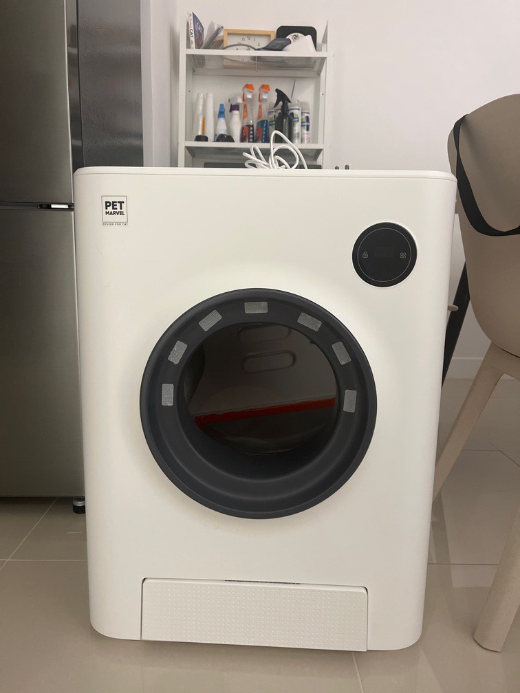Pet Marvel Automated Cat Litter Box, Pet Supplies, Homes & Other Pet ...