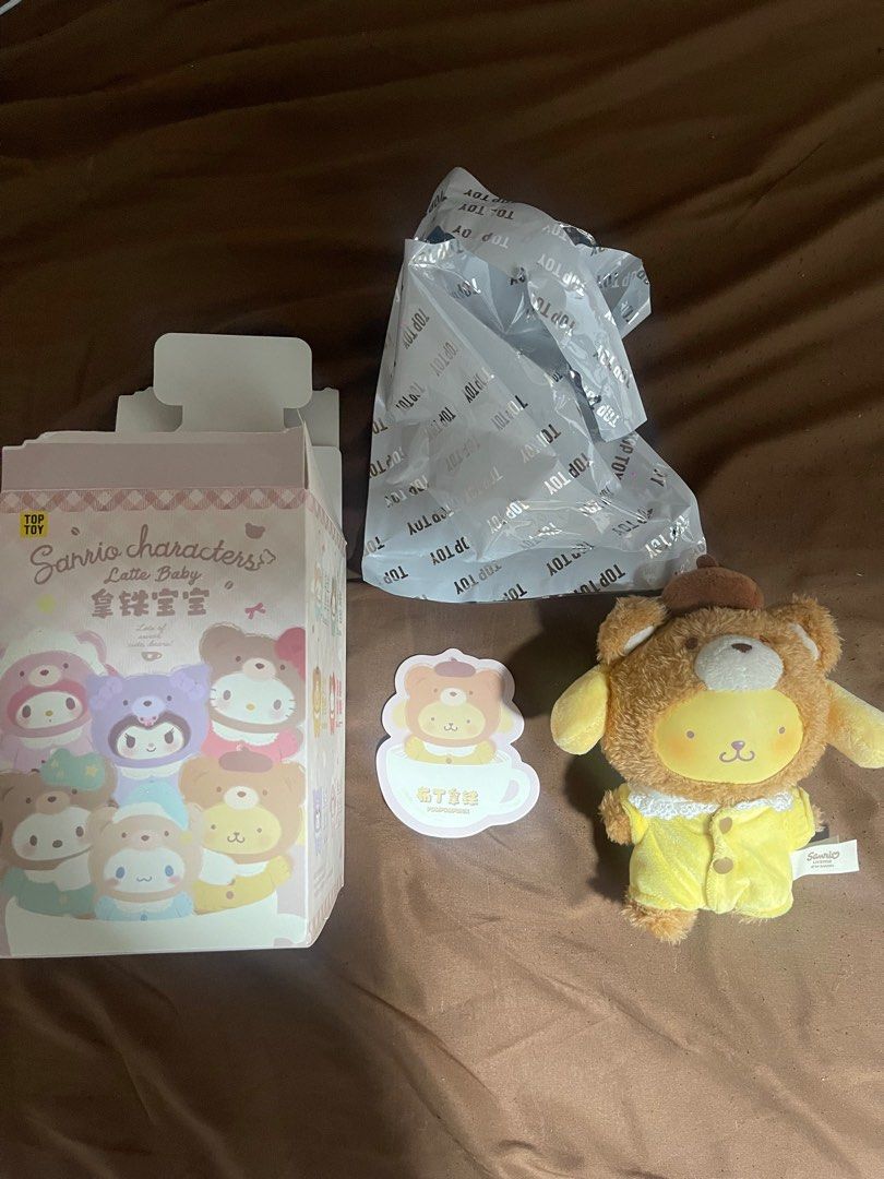 Pompompurin Sanrio characters latte baby, Hobbies & Toys, Memorabilia ...