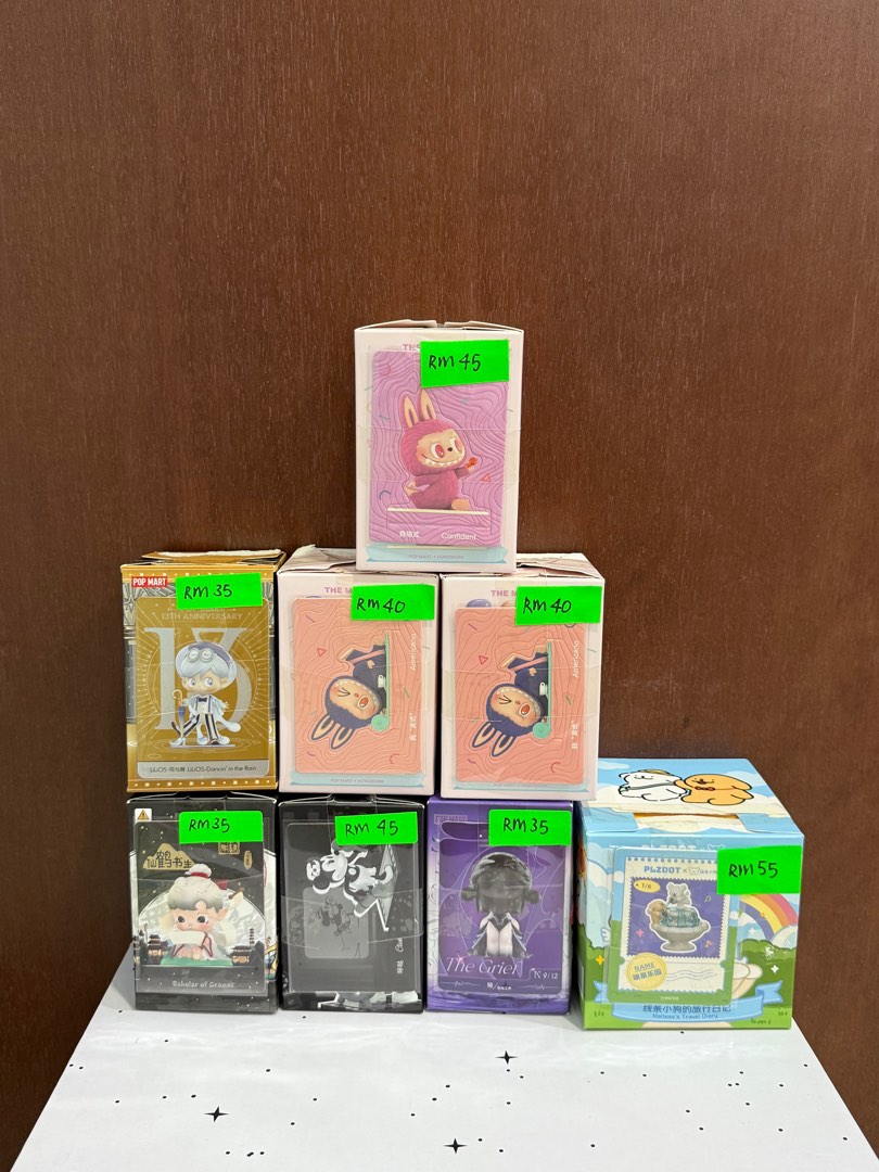 POP MART Blind Boxes, Hobbies & Toys, Toys & Games on Carousell