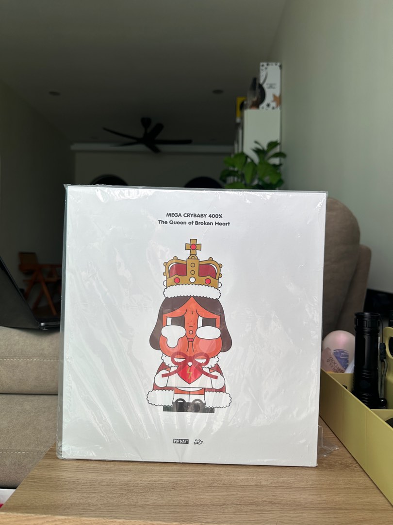 POP MART MEGA CryBaby 400%, Hobbies & Toys, Toys & Games on Carousell