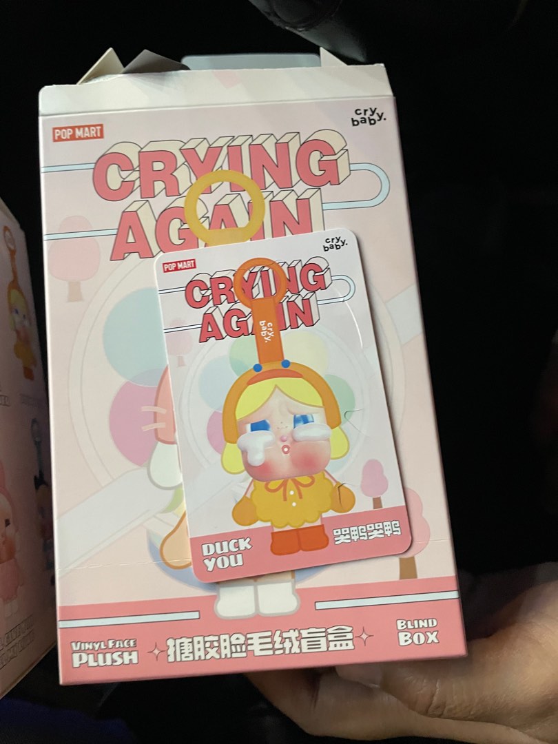 POPMART Crybaby Crying Again - Duck You, Hobbies & Toys, Toys & Games ...