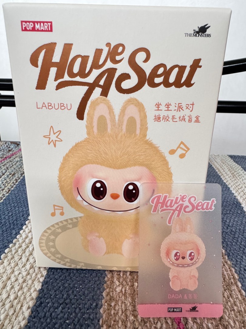 Popmart Have a seat -dada, Hobbies & Toys, Toys & Games on Carousell