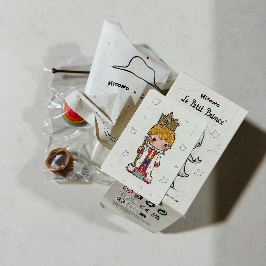 POPMART Hirono Le Petit Prince The King, Everything Else, Others on ...