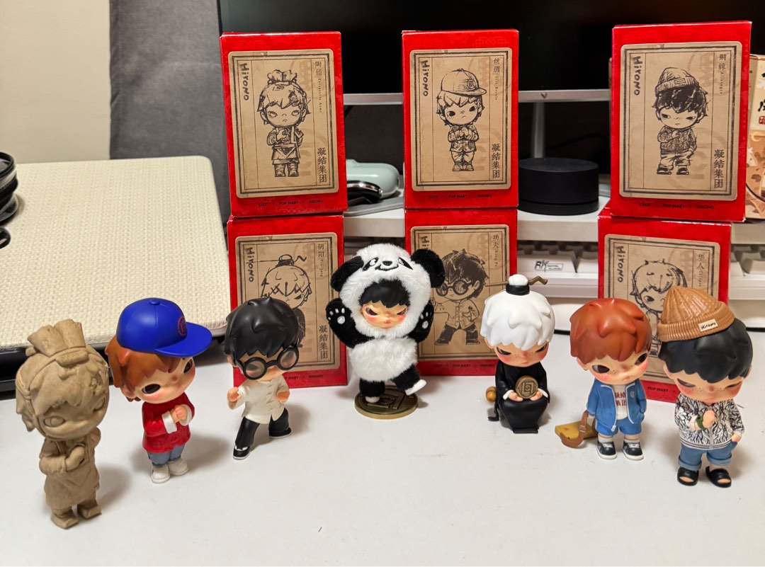 PopMart Hirono x Clot, Hobbies & Toys, Toys & Games on Carousell