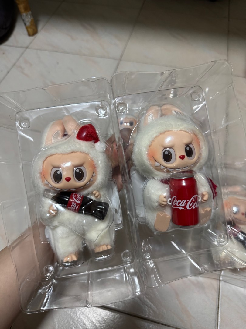 POPMART THE MONSTERS VINYL FACE BLIND BOX COKE COCA COLA PLUSH, Hobbies ...