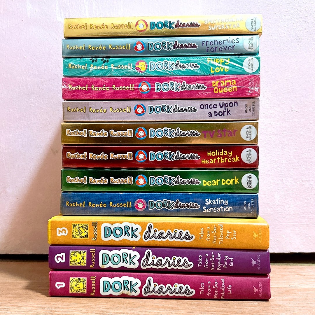 Dork Diaries 1-12 Book Set, Hobbies & Toys, Books & Magazines, Fiction ...