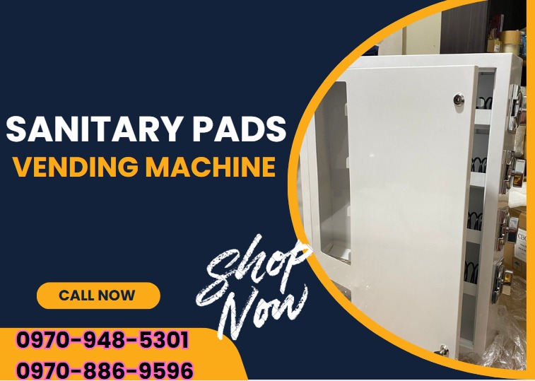 Sanitary Pads vending Machine Or Pads Vendo machine, Commercial ...