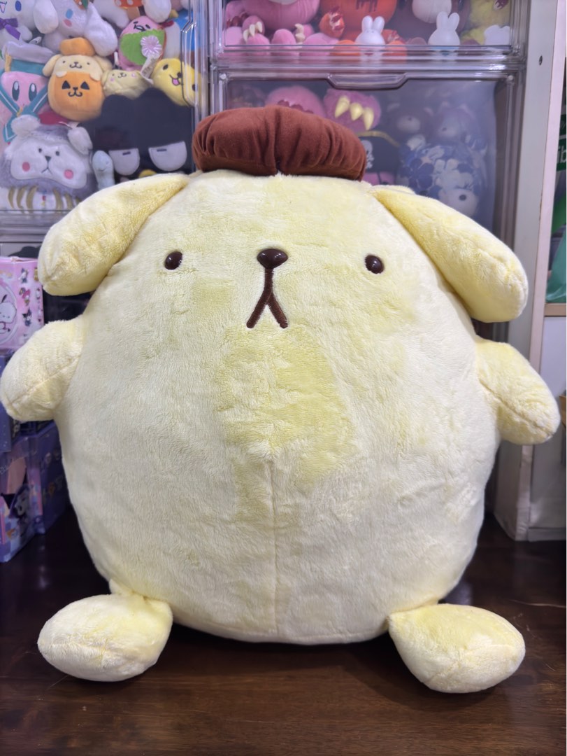 Sanrio Big Fat Pompompurin Plush, Hobbies & Toys, Toys & Games on Carousell