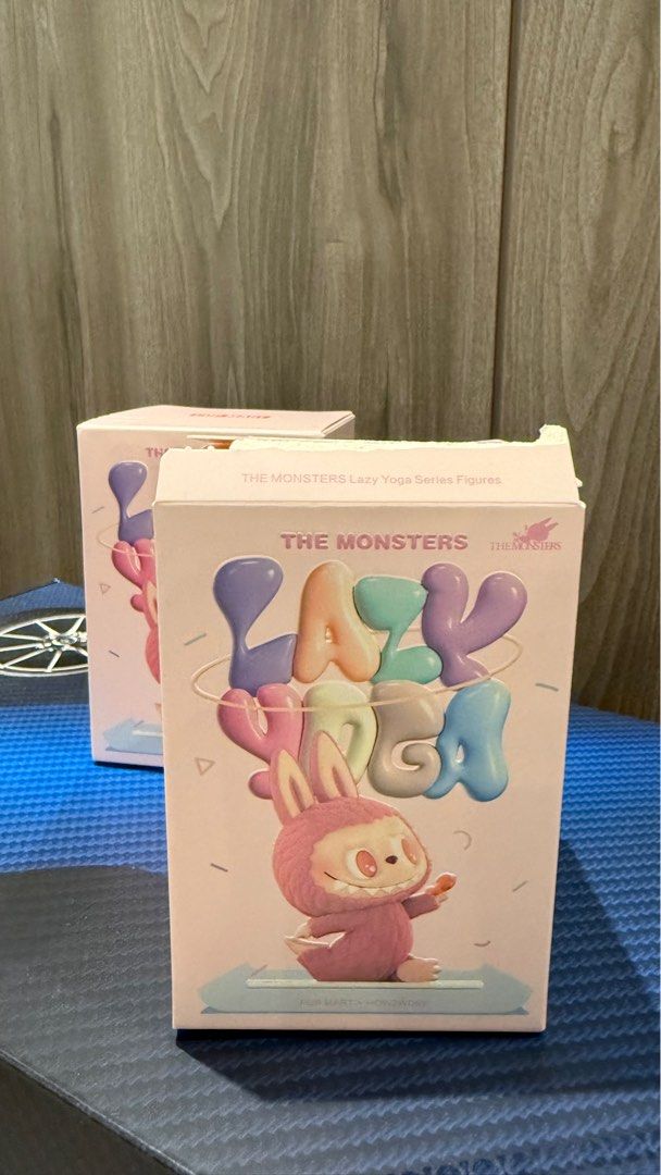 Secret Yoga Coach! POP MART LABUBU THE MONSTERS Lazy Yoga Series Figure ...
