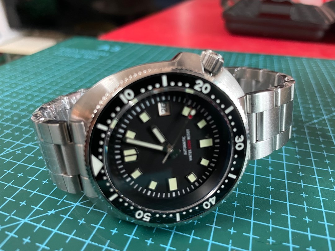 Seiko mod captain willard 43mm automatic nh35 seiko movement, Men's ...