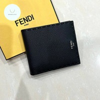 selleria bifold wallet in black grained 8cc+ 2internal slot + 2bill ...
