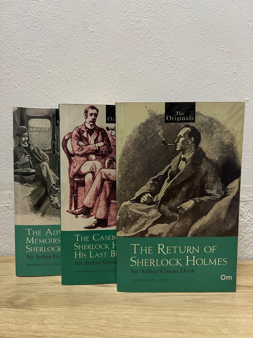 Sherlock Holmes Books (bundle) by Sir Aurthur Conan Doyle, Hobbies ...