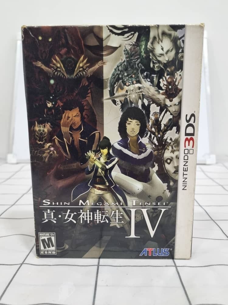 Shin Megami Tensei 4 Limited Edition Nintendo 3DS No Manual, Video Gaming, Video Games, Nintendo ...
