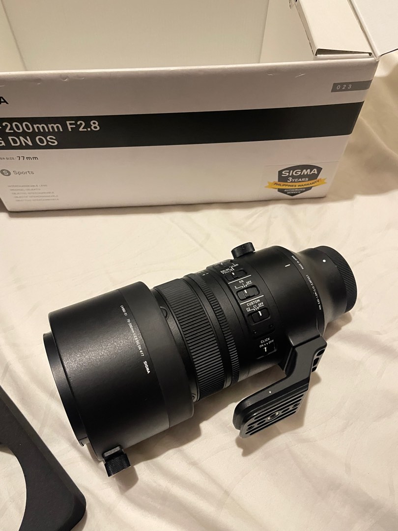 Sigma 70 - 200mm dg dn e mount sports, Photography, Lens & Kits on ...