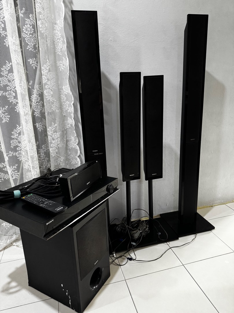 SONY HBD-DZ810 HOME THEATRE SYSTEM SET (COMPLETE SET ), Audio ...