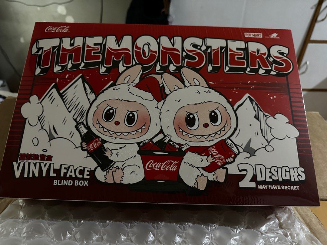 The Monsters x COCA COLA collab (labubu), Hobbies & Toys, Toys & Games ...