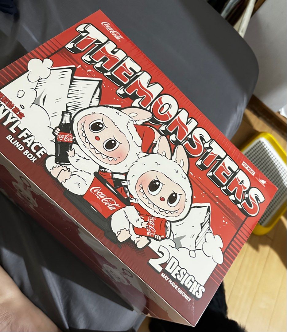 The Monsters x COCA COLA collab (labubu), Hobbies & Toys, Toys & Games ...