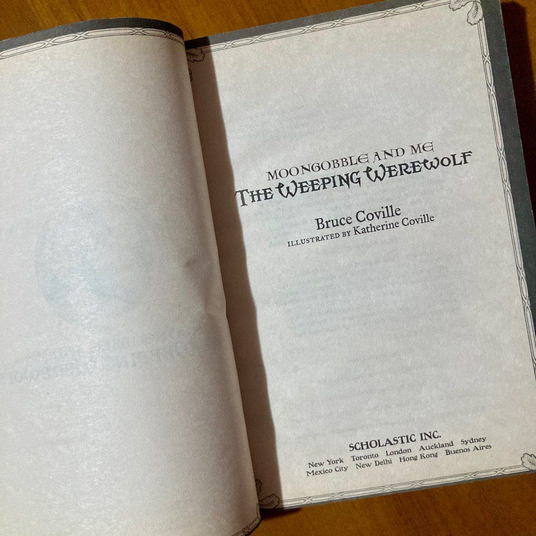 The Weeping Werewolf by Bruce Coville, Illustrated by Katherine Coville ...