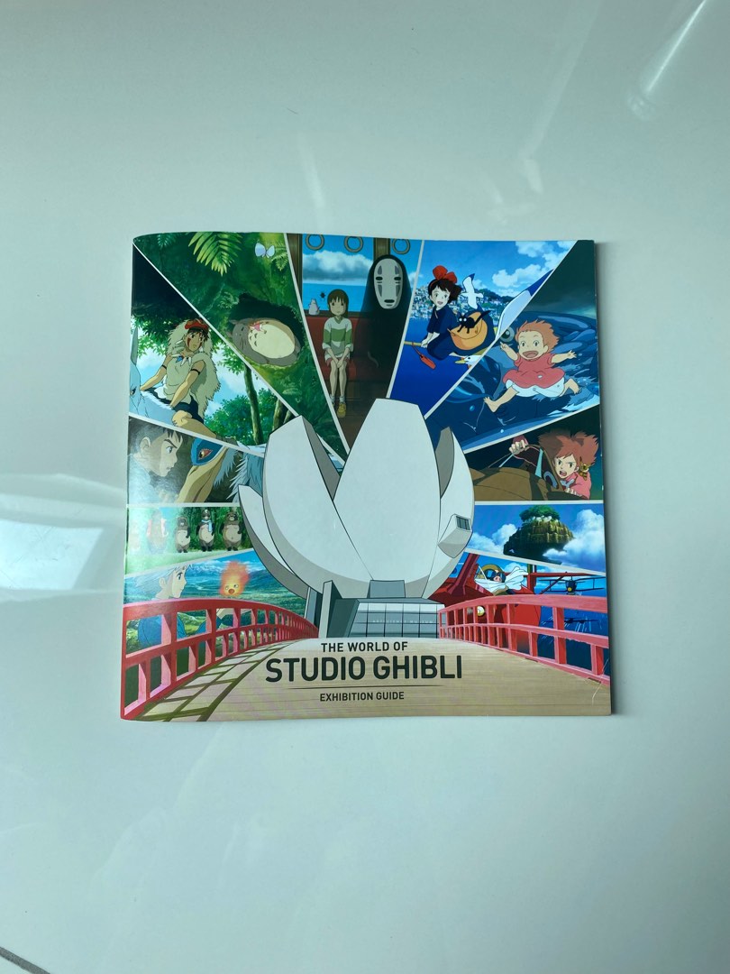 The World of Studio Ghibli Exhibition Guide Book - ArtScience Museum Singapore, Hobbies & Toys ...