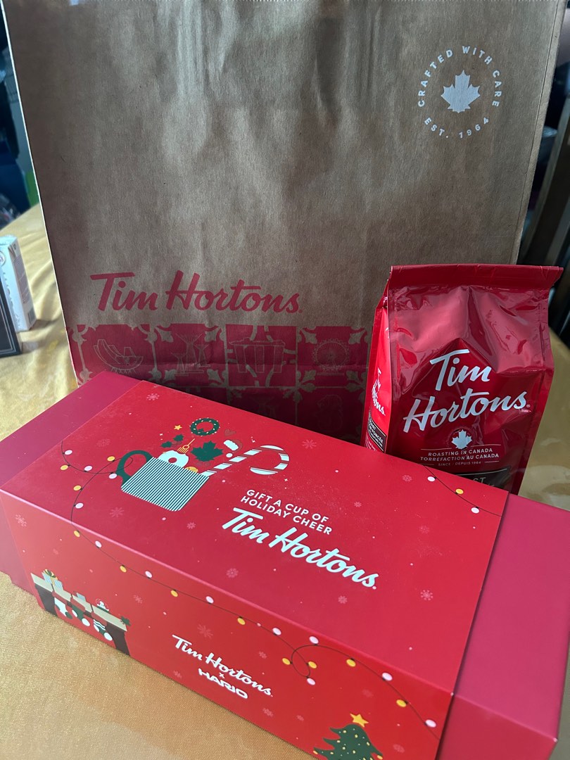 Tim Hortons Coffee Drip set, Food & Drinks, Other Food & Drinks on ...