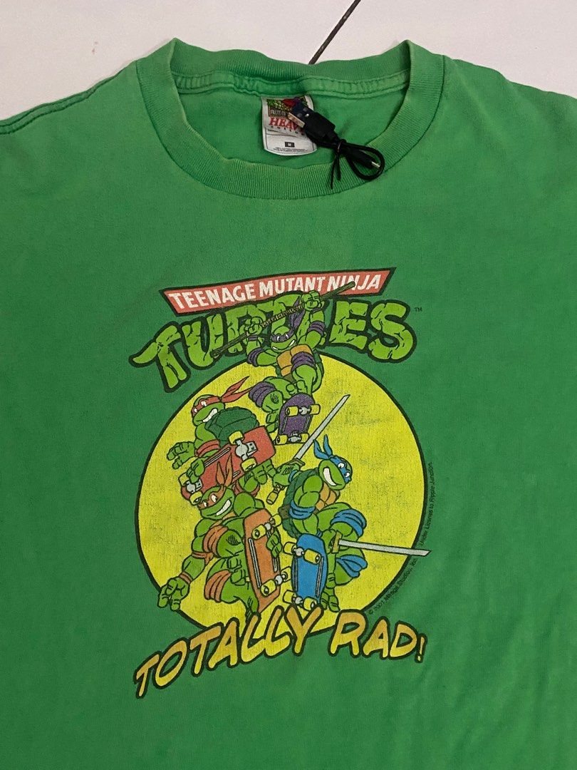 Vintage 2001 Y2K Teenage Mutant Ninja Turtles TMNT Shirt, Men's Fashion ...