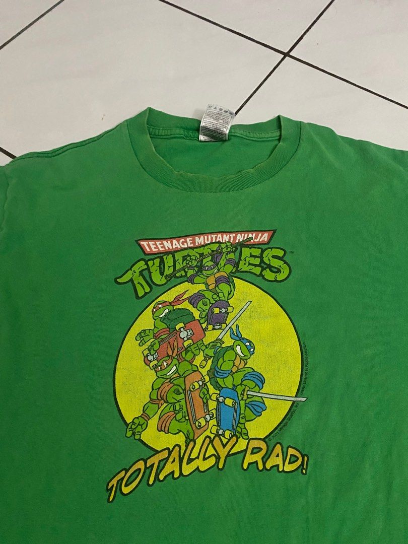 Vintage 2001 Y2K Teenage Mutant Ninja Turtles TMNT Shirt, Men's Fashion ...