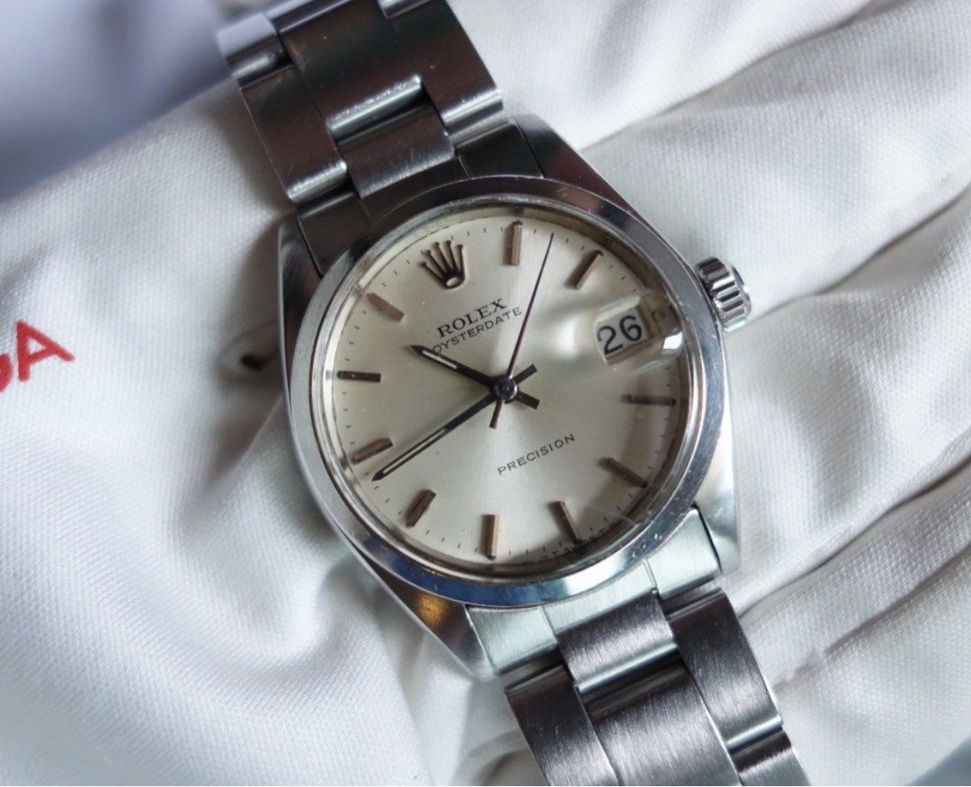 Vintage Rolex Precision 6466 1979, Luxury, Watches on Carousell