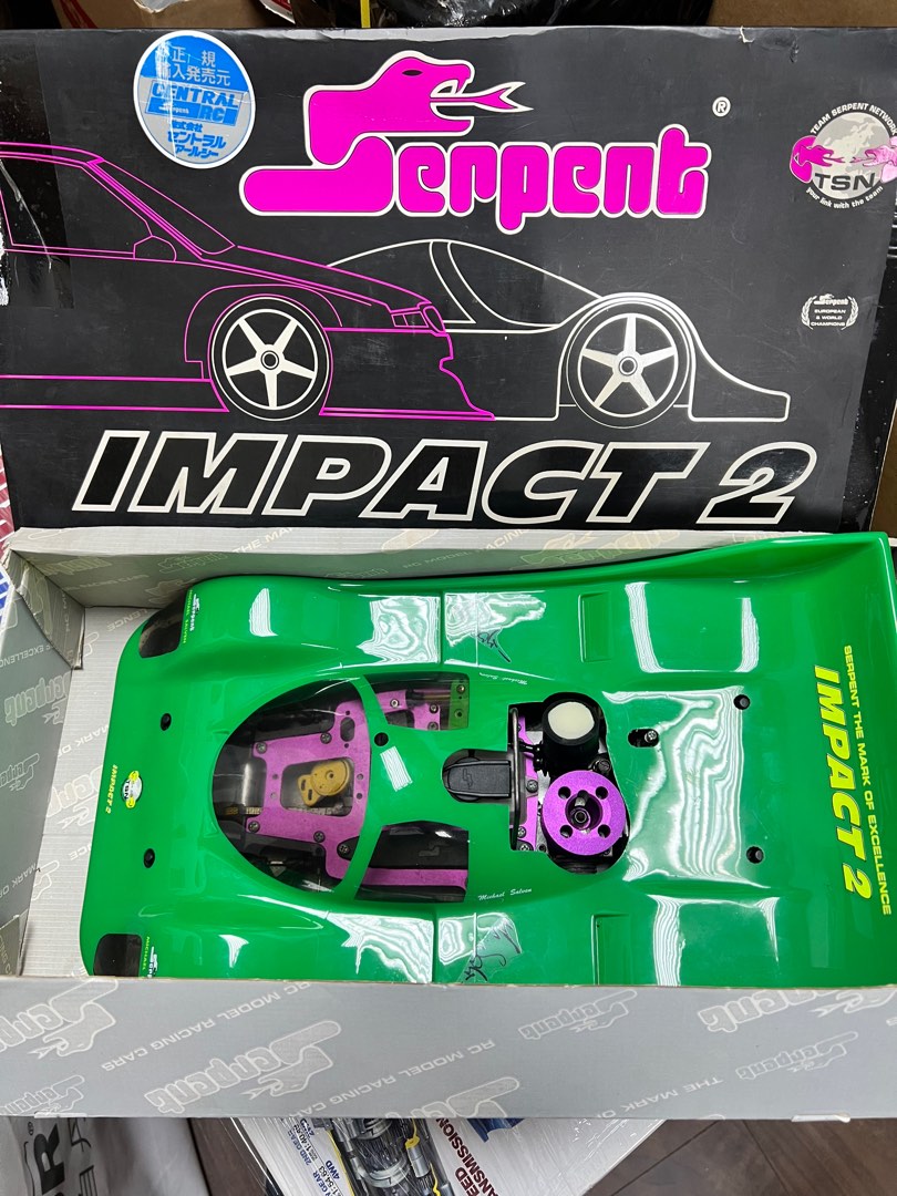 Vintage Serpent Impact 2 - new built never run, 興趣及遊戲, 玩具 & 遊戲類 - Carousell