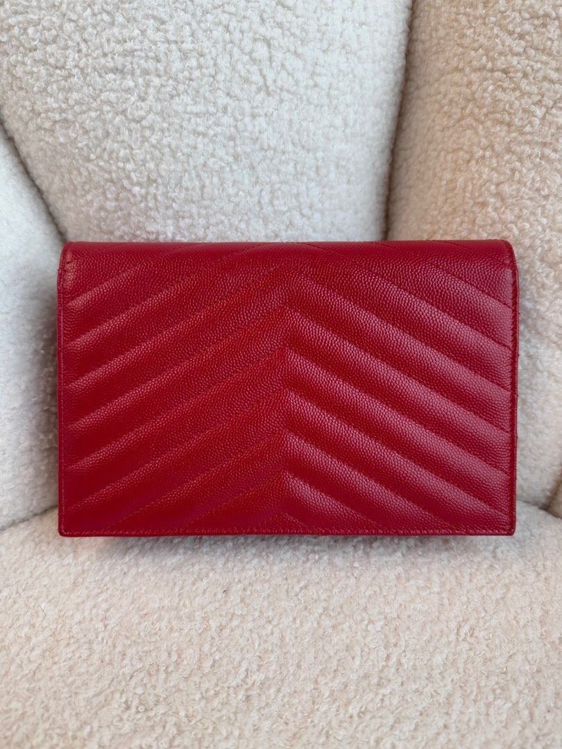 YSL Envelope WOC GHW, Luxury, Bags & Wallets on Carousell