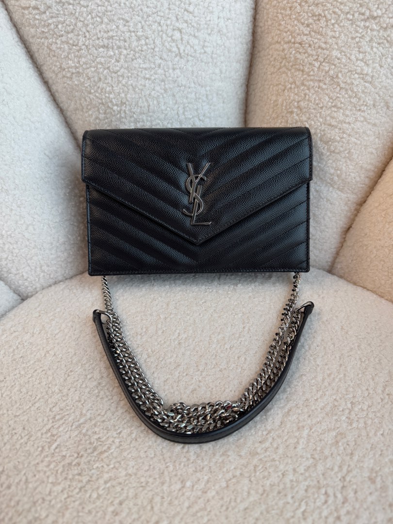 YSL Envelope WOC SHW, Luxury, Bags & Wallets on Carousell