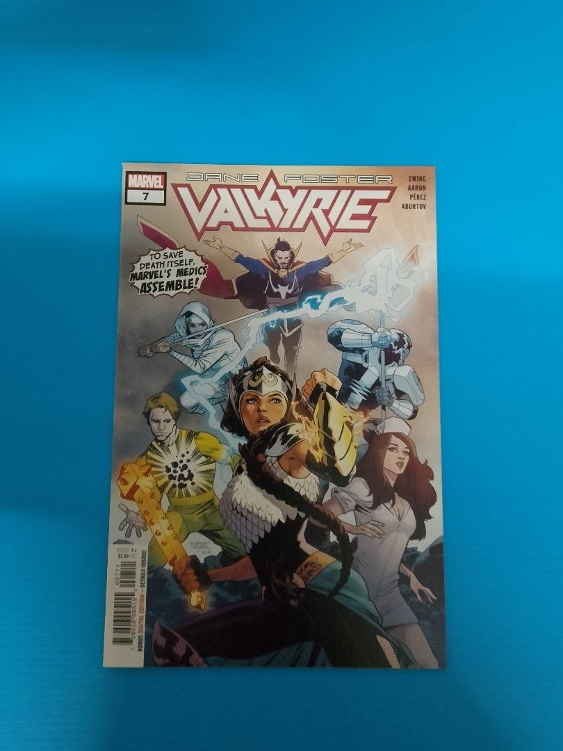 1st app The Disease ! Valkyrie: Jane Foster #7 ( Mahmud Asrar - Cover Art ) Marvel Comics, Cover ...