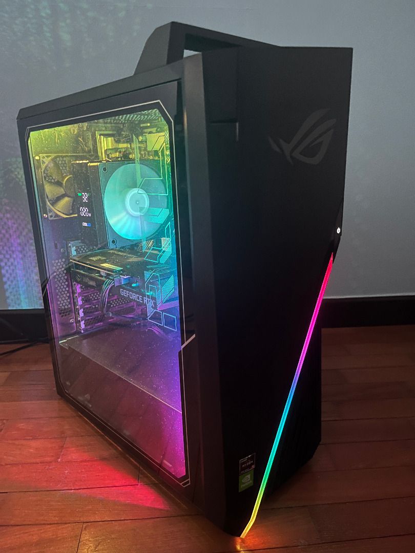 (3 Months Warranty) ROG Strix, RTX 3060, Ryzen 5 5600X, 32GB Ram, 2TB ...