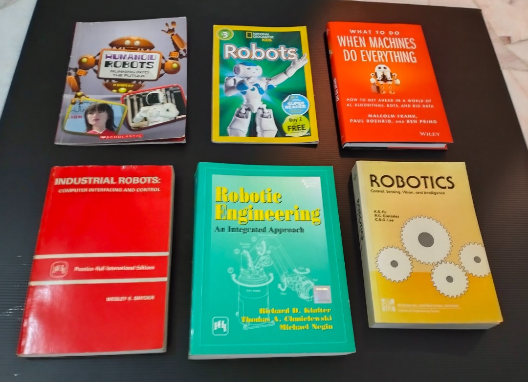 6 x Robotics Reference Books : + + + + + , Hobbies & Toys, Books ...