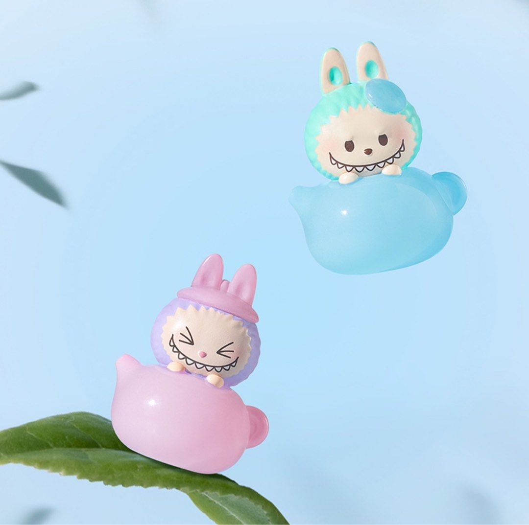 (香港無出 得閒飲茶 小擺設 1 set 6粒) Blackpink Lisa 最愛 Labubu Zimomo Tycoco Mokoko ...