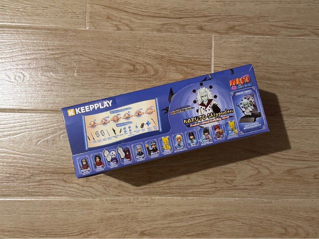 ️有隱藏版原盒[火影忍者]積木盲盒 KEEPPLAY /鳴門 九尾 我愛羅 雛田 鼬 猿飛 六道仙人 佐助 宇智波斑 網手 帶土 千手扉間 Naruto shippuden- pocket ...