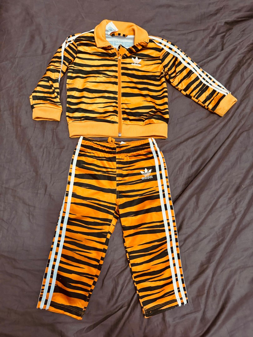 Adidas Tiger Track Suit mix & match, Babies & Kids, Babies & Kids ...