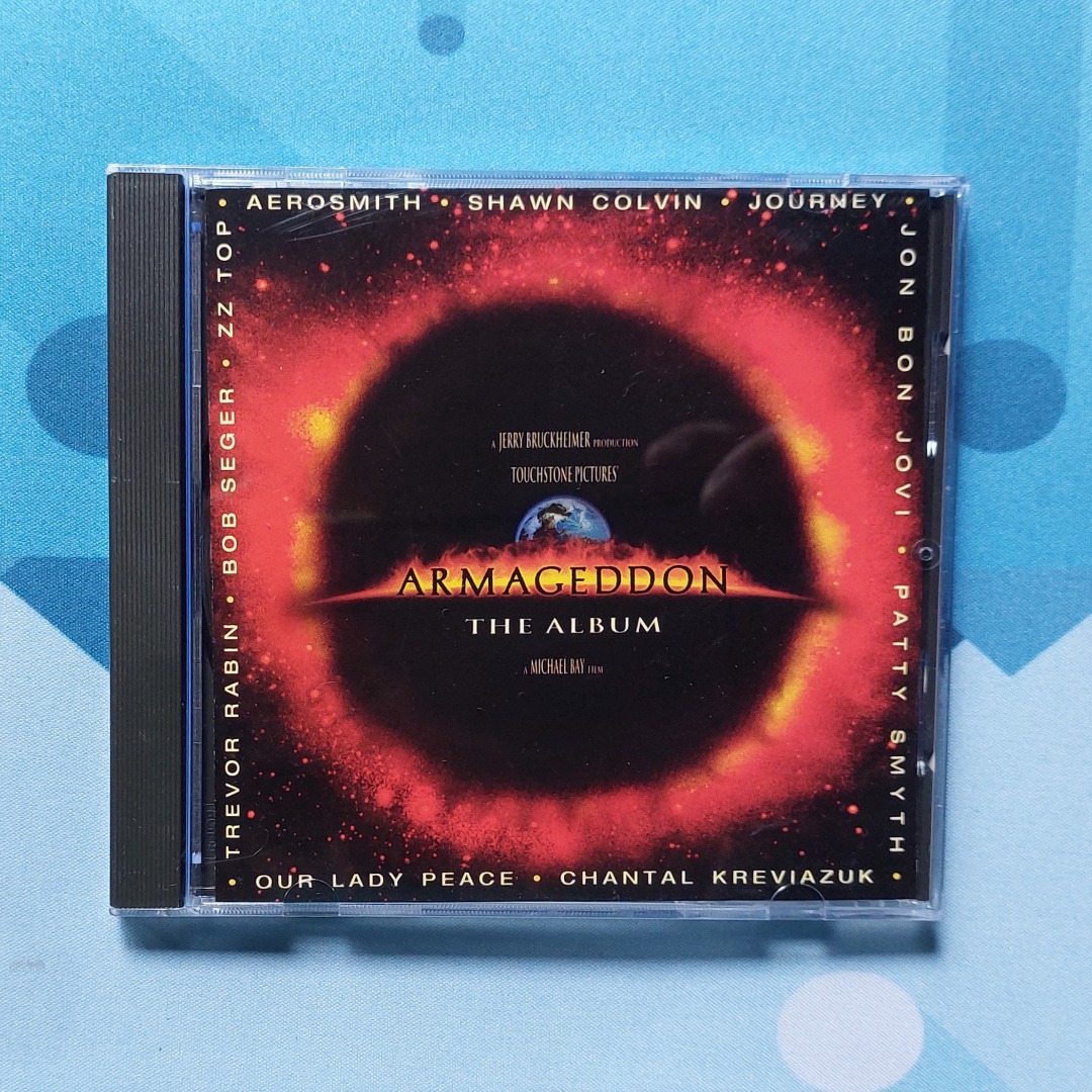 Armageddon The Album Original Soundtrack CD, Audio, Portable Audio ...